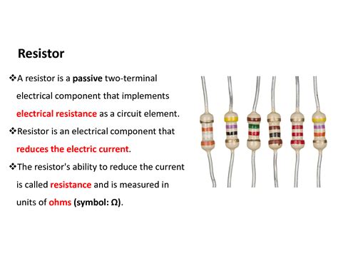 SOLUTION Resistor Color Coding Studypool