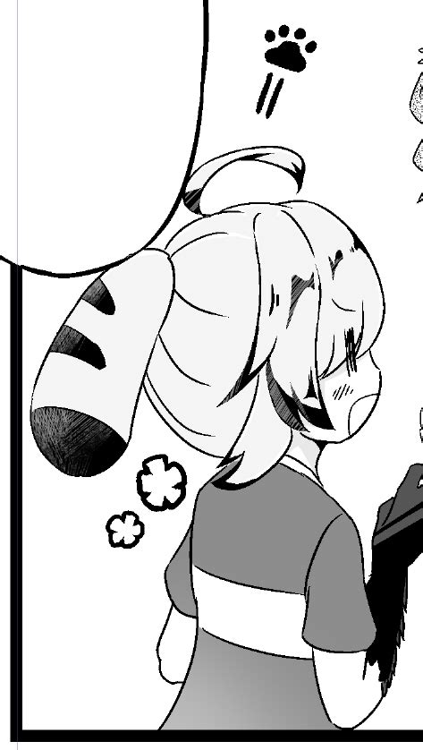 ウガルルちゃん可愛くかけた気がする まちカドまぞく しろながす先輩の漫画