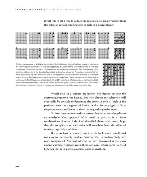 Cryptography And Cryptanalysis A New Kind Of Science Online By
