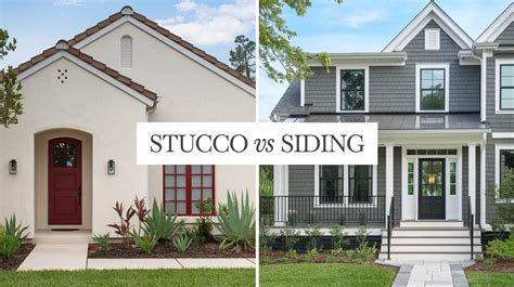 Stucco Vs Siding Differences And Comparison Guide
