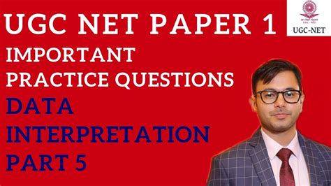 Nta Ugc Net Paper 1 Data Interpretation Part 5 Practice Questions Youtube