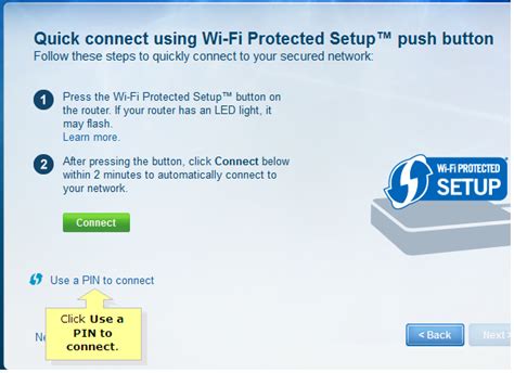 Disable Wifi Protected Setup Vista