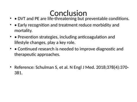 Dvtandpepresentation Diagnosis And Treatment 1pptx