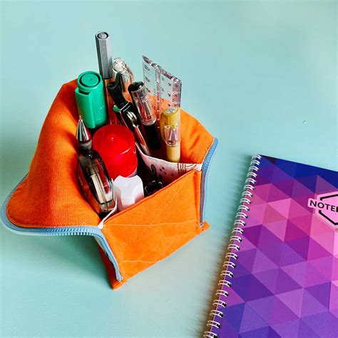 44 Designs Stand Up Pencil Case Sewing Pattern Bryananouchka