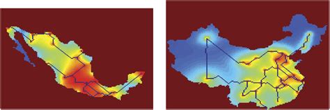The Transportation Networks Developed By The Physarum Inspired Cellular