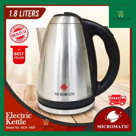 Micromatic Electric Kettle Mck 1800 Automatic Kettle 18l Capacity