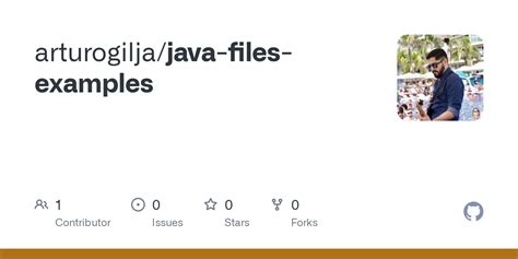 Github Arturogiljajava Files Examples