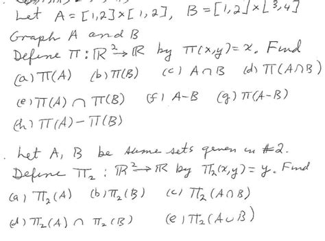solved 1 given sets a b c prove a a∩ b−c a∩b − a∩c