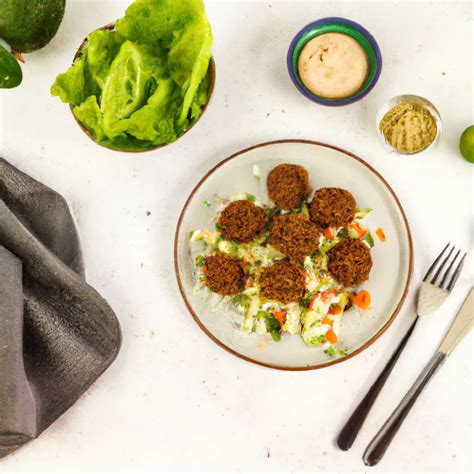 Falafel Salat Vegan Vegane Rezepte Veganer Food Blog