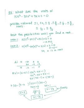 Video Rational Root Theorem Conjugate Root Theorem By Elli S TPT