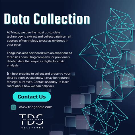 Triage Data Solutions Inc On Linkedin Tds Triagedatasolutions Datacollection Legaltech