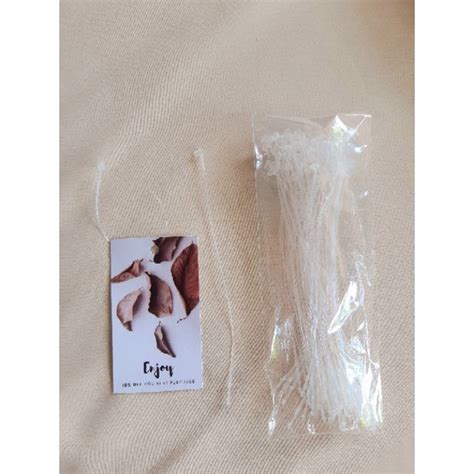 Jual Loop Pin Lock String Lock Pin Loopin Putih Bening 5 Inchi