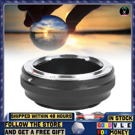 ในสต็อก Fotga ตัวแปลงอะแดปเตอร์เลนส์ Konica Nex สําหรับกล้อง Mirrorless