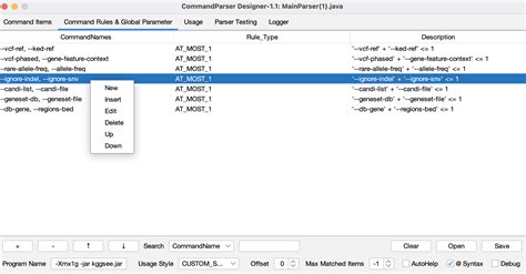 添加参数规则 · Command Parser 11