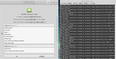 linux mint 20 3 から linuxmint21 へアップグレードできるようになった meotoblog