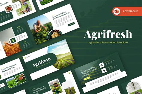 Agrifresh Agriculture Powerpoint Template Presentation Template 125091