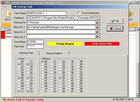 Fibs Firebird Interbase Backup Scheduler Other Servers