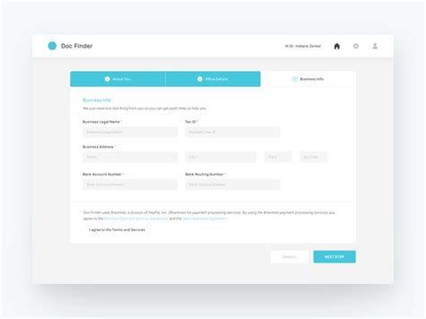 Account Set Up Steps Accounting Ux Design Inspiration Interface Design