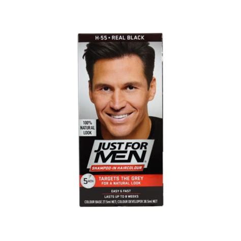 Just For Men Shampoo In Hair Color Real Black Review And Price 2020