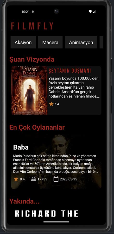 Github Enescakar Movieapp Kotlin In This Project I Have Developed A Mobile Application