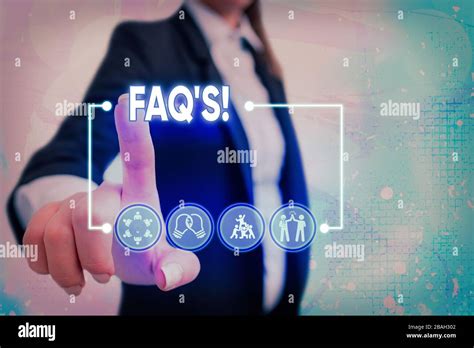Conceptual Hand Writing Showing Faq Concept Meaning A List Of Questions And Answers Relating To