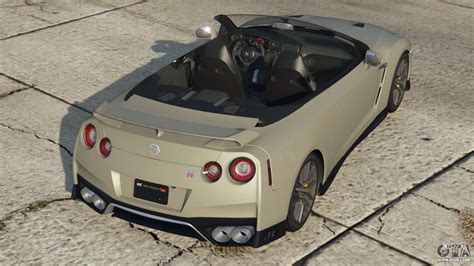 Nissan Gt R Convertible R35 2017 For Gta 5