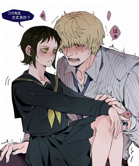 Rule 34 Alternate Costume Black Hair Blush Canon Genderswap Donquixote Rosinante Female Femdom