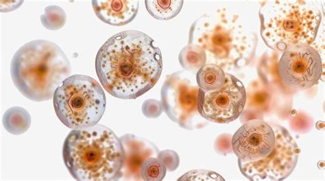 Intracellular Microsporidia Parasites In Detailed Microscope View Premium Ai Generated Image