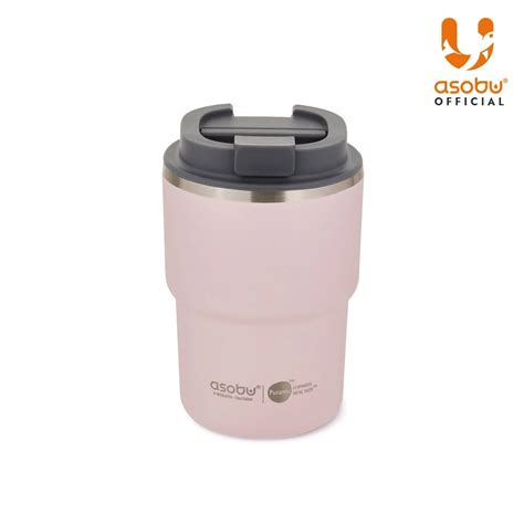 Asobu Ceramic Coated Stainless Steel Warmcold Cup Pink 360ml Yoho