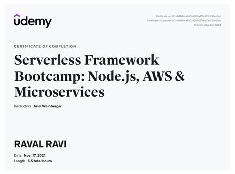 Ravi Raval On Linkedin Reactdeveloper Serverless Awscloud Typescript Javascript Udemycourses