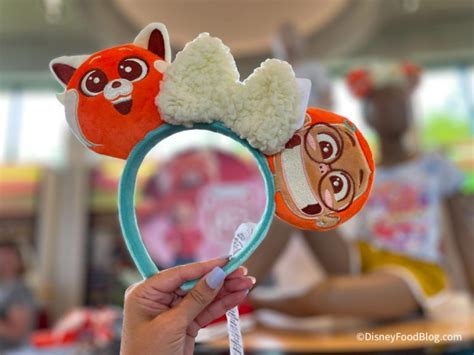 Whats New In Epcot Turning Red And Pirates Of The Caribbean Ears