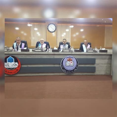 تدريسي من جامعة كربلاء يشارك عضوية لجنة مناقشة رسالة ماجستير في جامعة