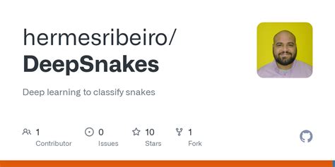 Github Hermesribeiro Deepsnakes Deep Learning To Classify Snakes