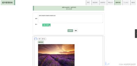 毕设项目超市管理系统 JSP java springmvc mysql MyBatis CSDN博客