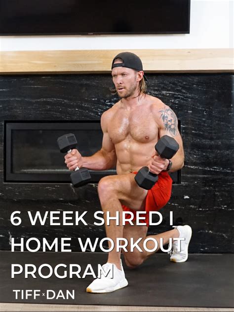 tiff x dan 6 week shred i workout program schedule pdf high