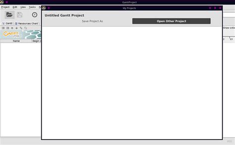 Project Open Is Broken On Manjaro Kde Linux Ganttproject Desktop Support Ganttproject Support