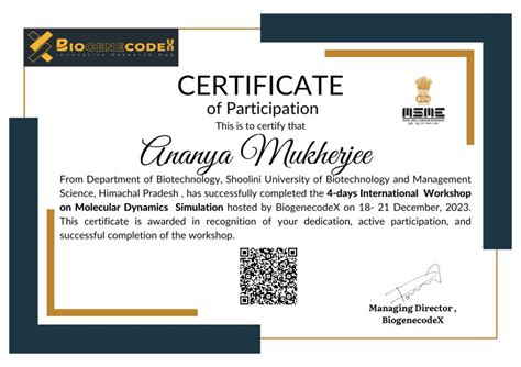 Ananya Mukherjee On Linkedin I Have Successfully Completed The