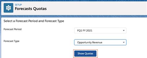 Enable And Set Up Quotas In Salesforce Ebsta Knowledge Base
