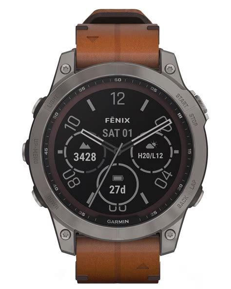 Garmin Fēnix 7 Sapphire Solar Titanium Top Smartwatch Gibt Es Aktuell Zum Deal Preis