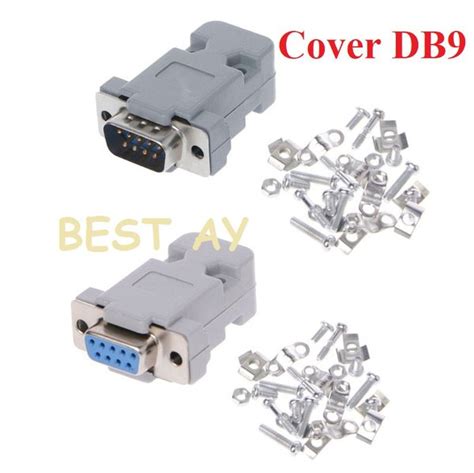 Jual Db9 Case Cover Konektor Serial Adapter Rs232 Db9 Vga Db 9 Pin Male