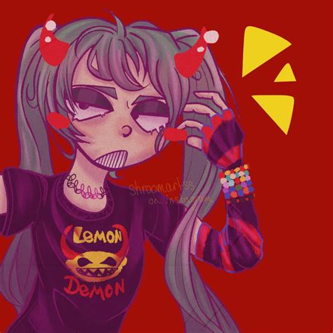 Anyone Like Lemon Demon And Hatsune Miku Art By Me Shroomartss On Insta R Lemondemon