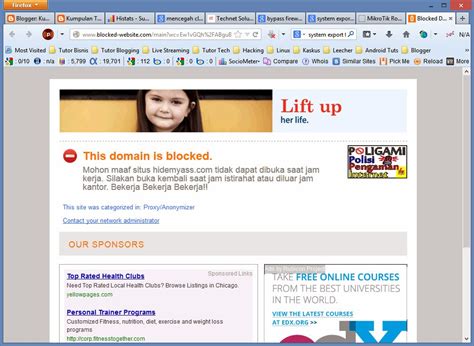 Cara Memblokir Penggunaan Web Proxy External Di Mikrotik Kumpulan Tutorial Mikrotik Indonesia