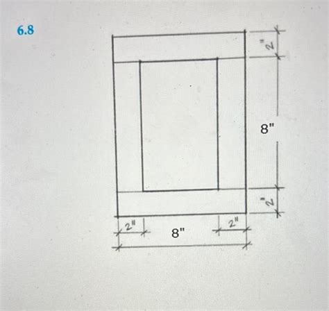 Solved Determine Both Lx And Ly For The Cross Section In The Chegg Com