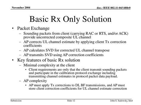 TGn Sync Calibration For Beamforming Ppt Download