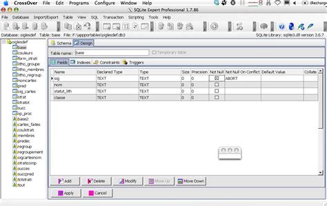 Will SQLite Expert Professional 1 7 86 Run On Mac Or Linux CodeWeavers