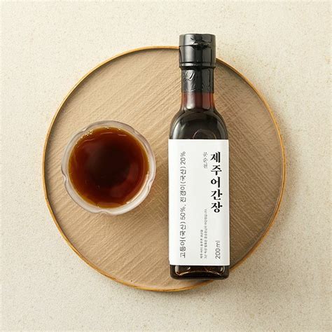 문순천 제주어간장 200ml 건강을 쉽게 그리팅