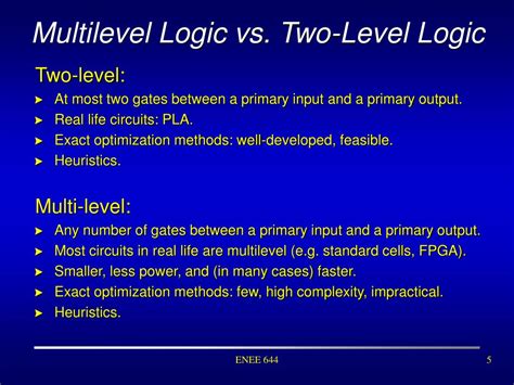 Ppt Multilevel Logic Synthesis Introduction Powerpoint Presentation Id1210732