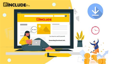 Add Download Timer Script For Blogger And Wordpress Pinclude