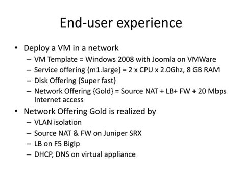 Scalable Networking In Apache CloudStack PPT