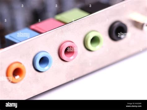 Sound Card Hi Res Stock Photography And Images Alamy